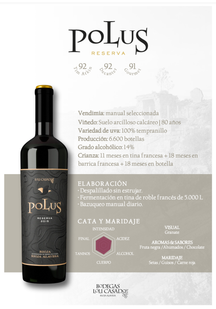 Polus reserva - Agusto Gourmet